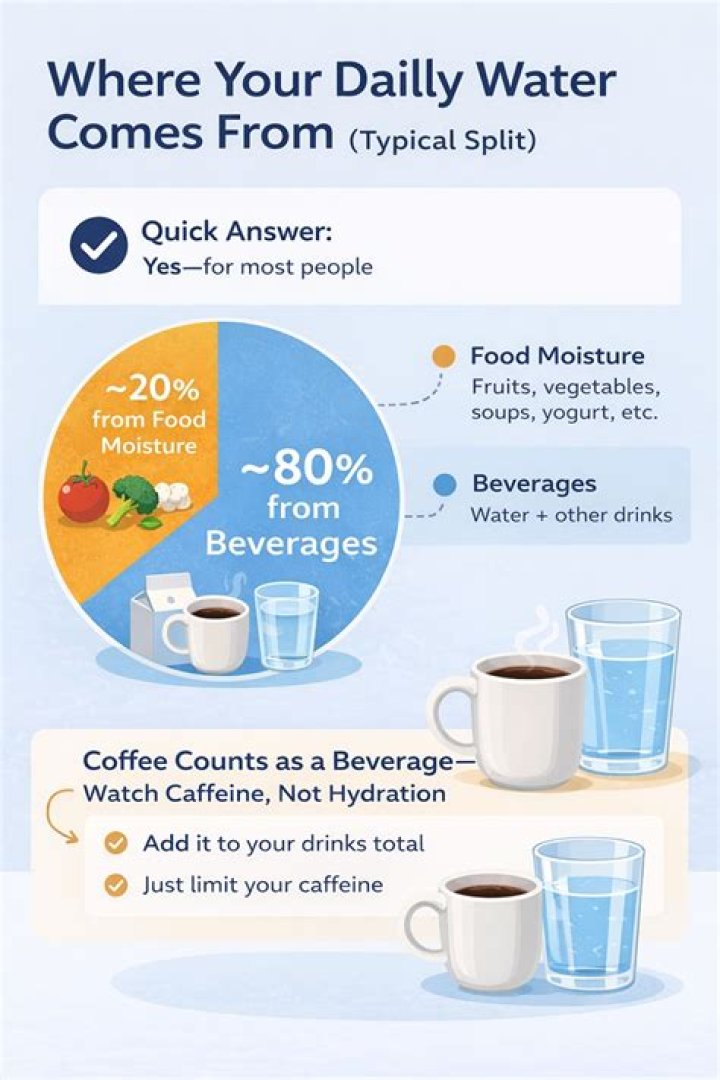 Can I count coffee as water intake - The Daily Insight