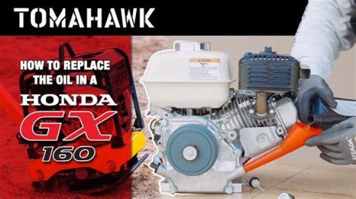 How much oil does a Honda gx160 engine take - The Daily Insight