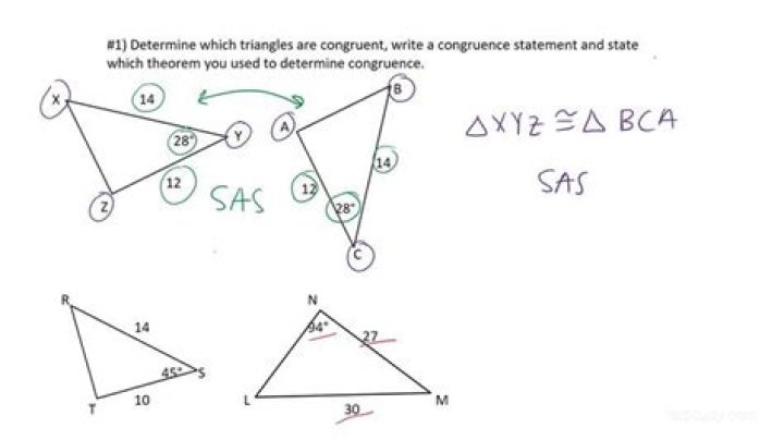 Why is the order of vertices important when naming congruent triangles ...
